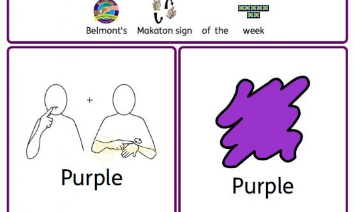 Belmont School - Belmont's Makaton Sign of Week 28.11.22