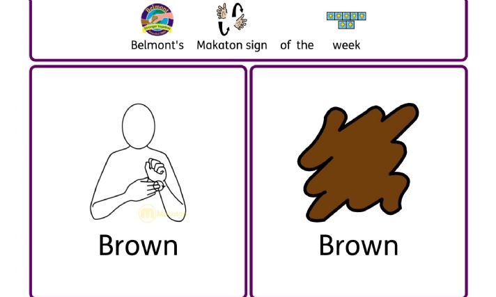 Belmont School - Belmont's Makaton Sign of Week 5.12.22
