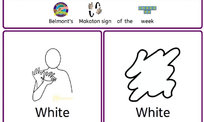 Belmont School - Belmont's Makaton Sign of Week 16.01.23