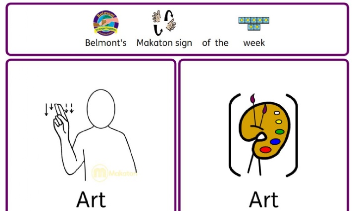 Belmont School - Belmont's Makaton Sign of Week 27.02.23