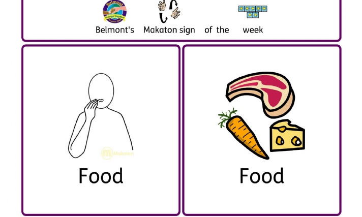 Belmont School - Belmont's Makaton Sign of Week 24.04.23